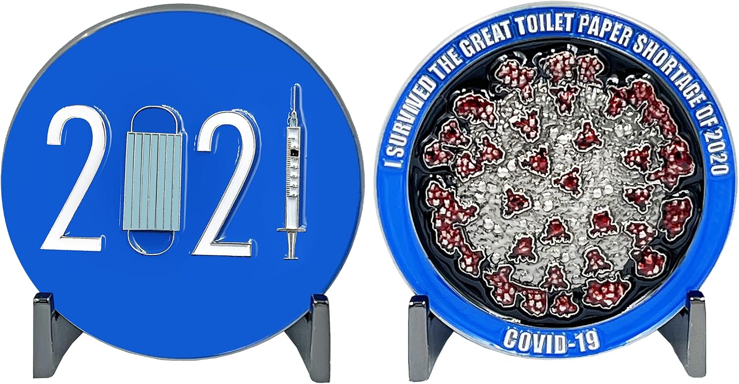 Amazon.com: EL5-005 2021 Covid-19 Essential Worker Challenge Coin I ...