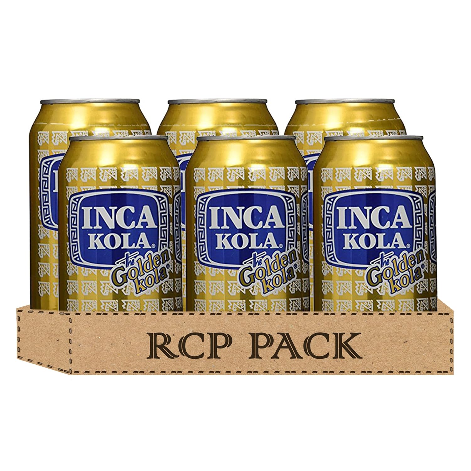 Amazon.com : Inca Kola Golden Carbonated la kola dorada - 12 oz cans ...