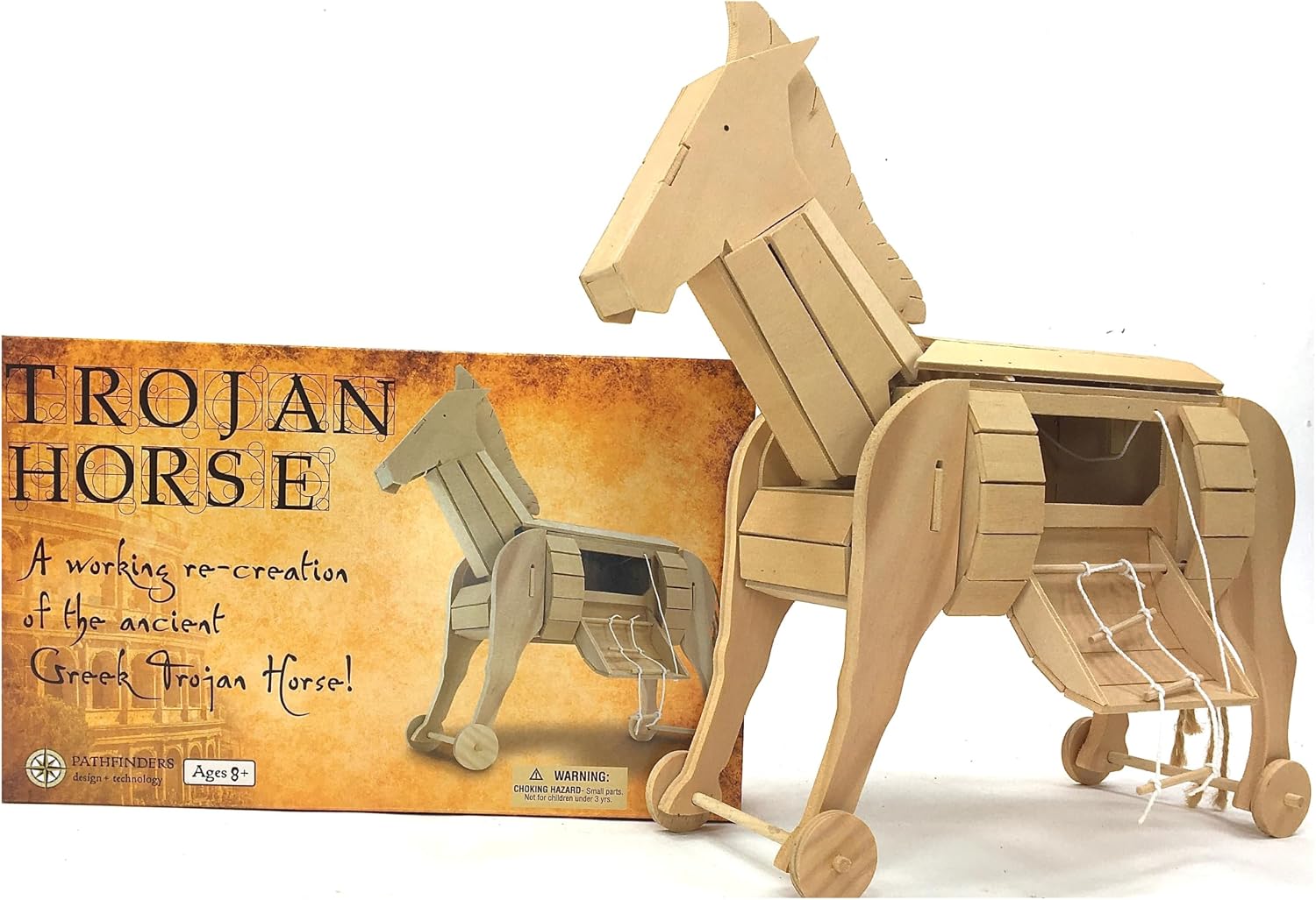 Pathfinders STEM Kit – Trojan Horse Model | DIY Wooden Craft Kit for ...