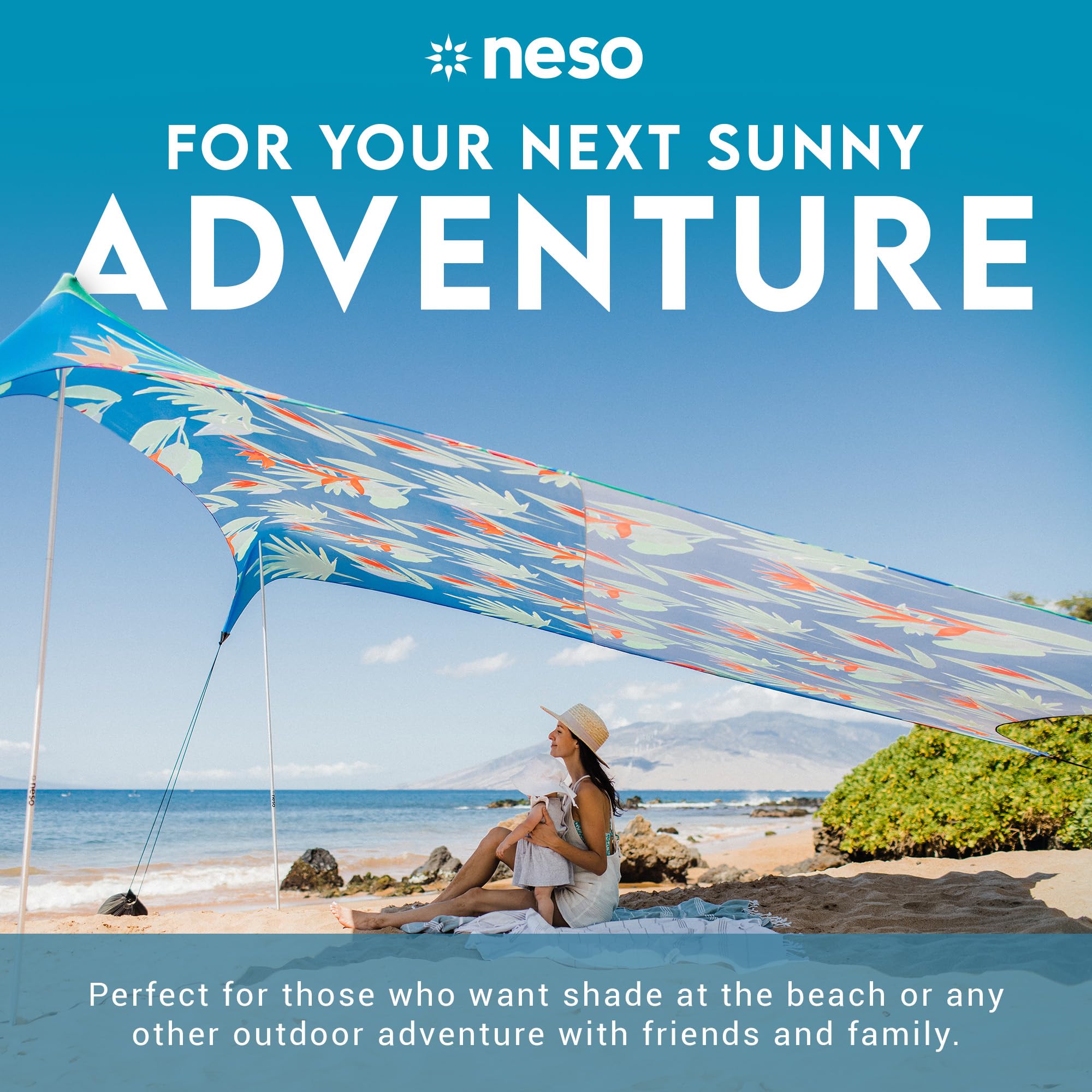 Snapklik.com : Neso Gigante Portable Beach Tent Sun Shelter ...