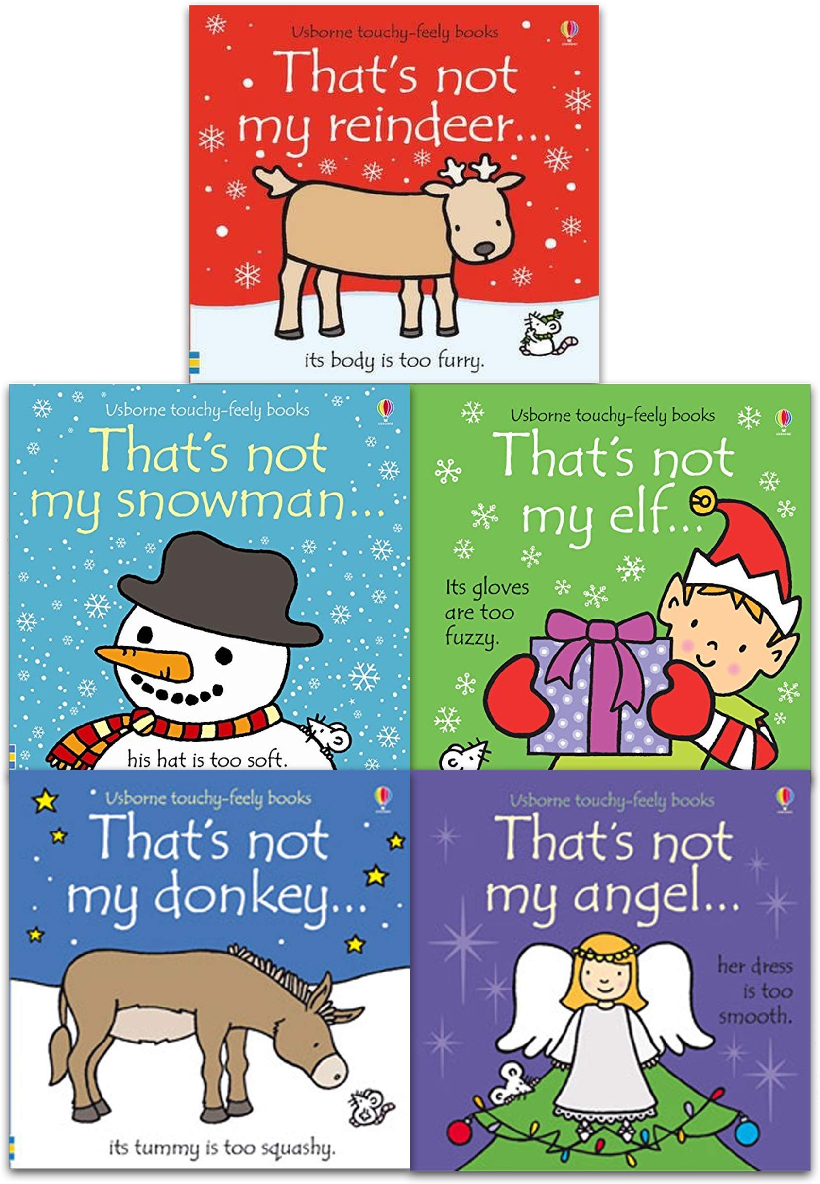 Snapklik.com : Thats Not My Christmas Series 5 Books Collection Set