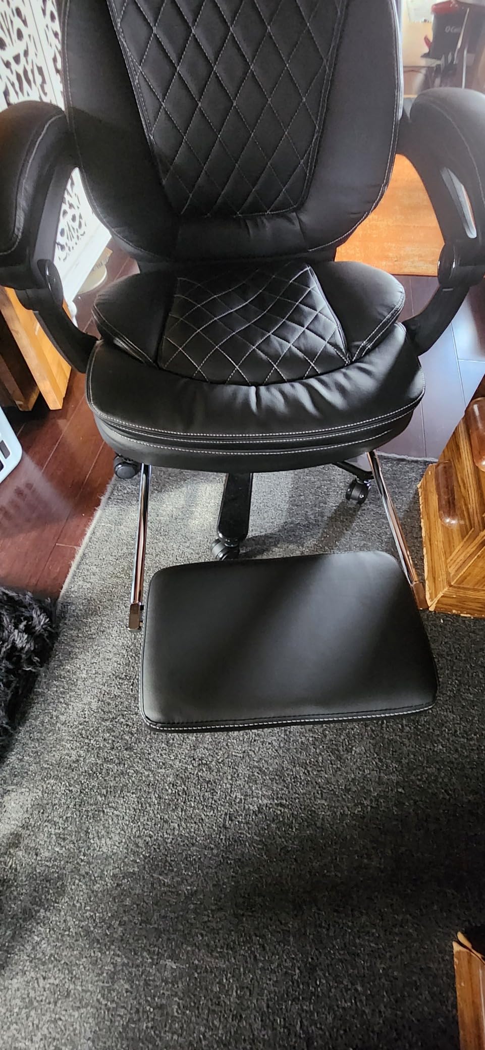 Amazon.com: Comermax 400lbs Recliner Office Chairs with Footrest Big ...