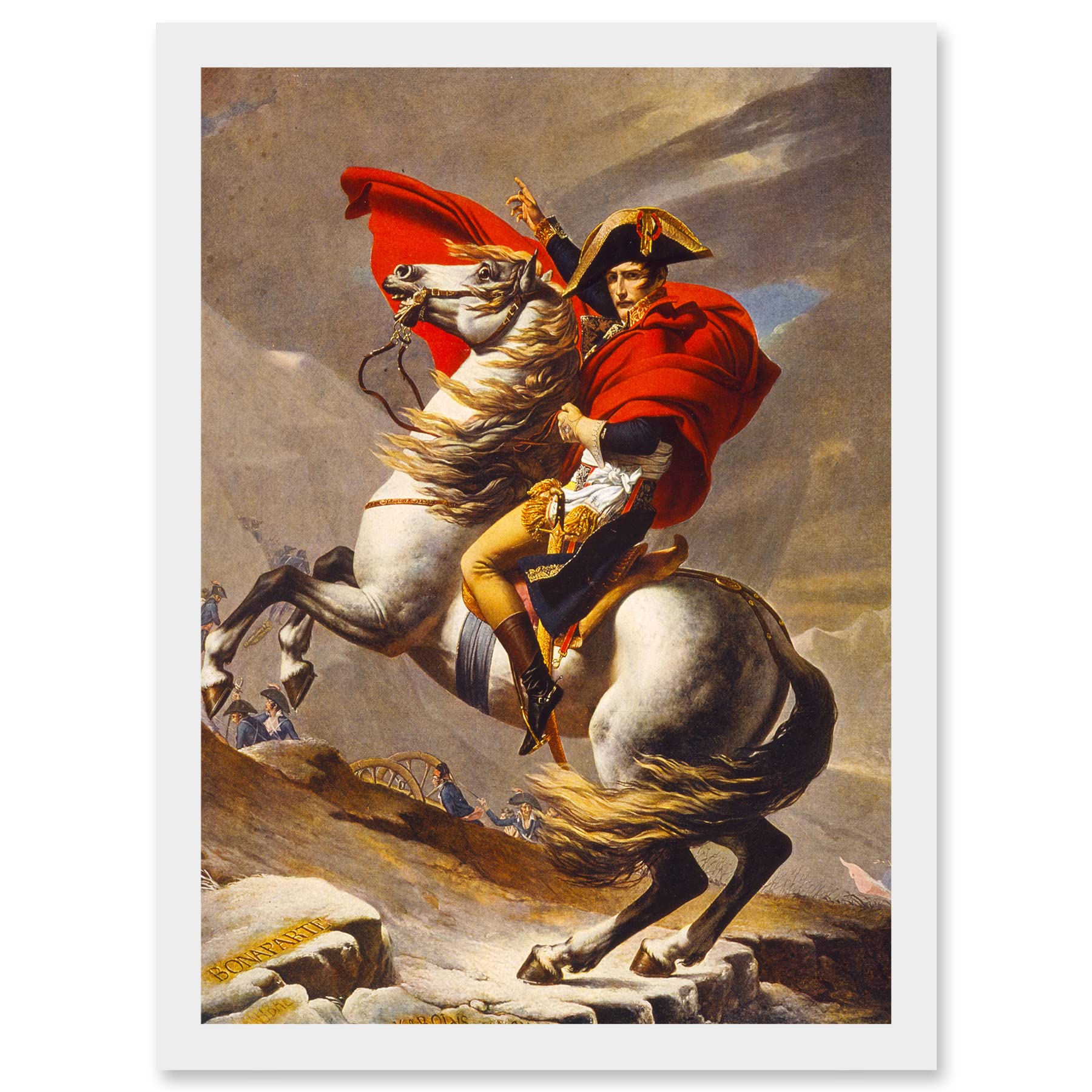 Napoleon Bonaparte On Horse Statue Greek Garden Decoration Sculpture