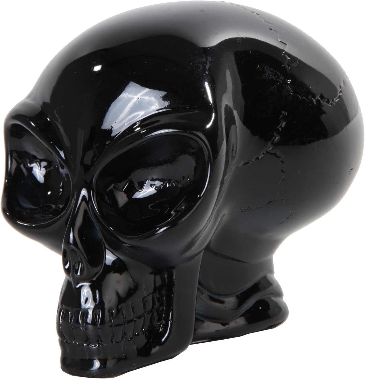 Amazon.com: PTC Translucent Alien Skull Statue, Black : Home & Kitchen