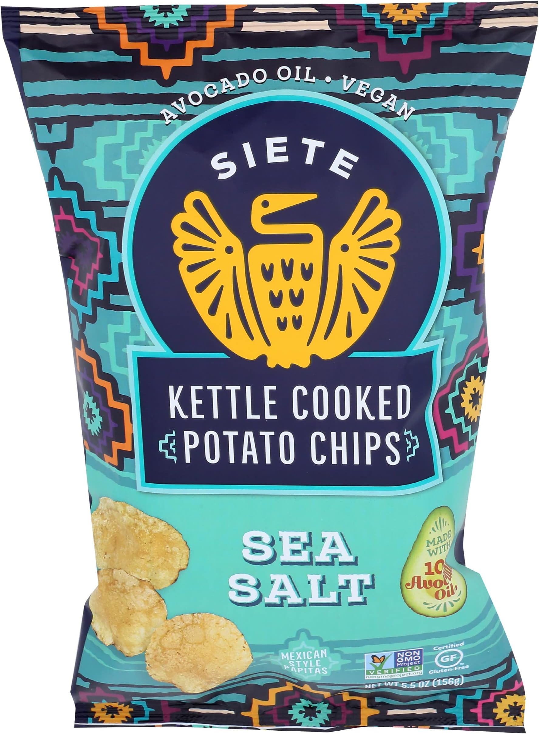 Amazon.com: Siete Grain Free Churro Strips | Gluten Free Chips | Vegan ...