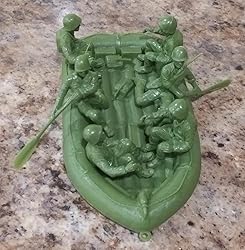 Amazon.com: BMC Marx Plastic Army Men US Soldiers - OD Green 31pc WW2 ...