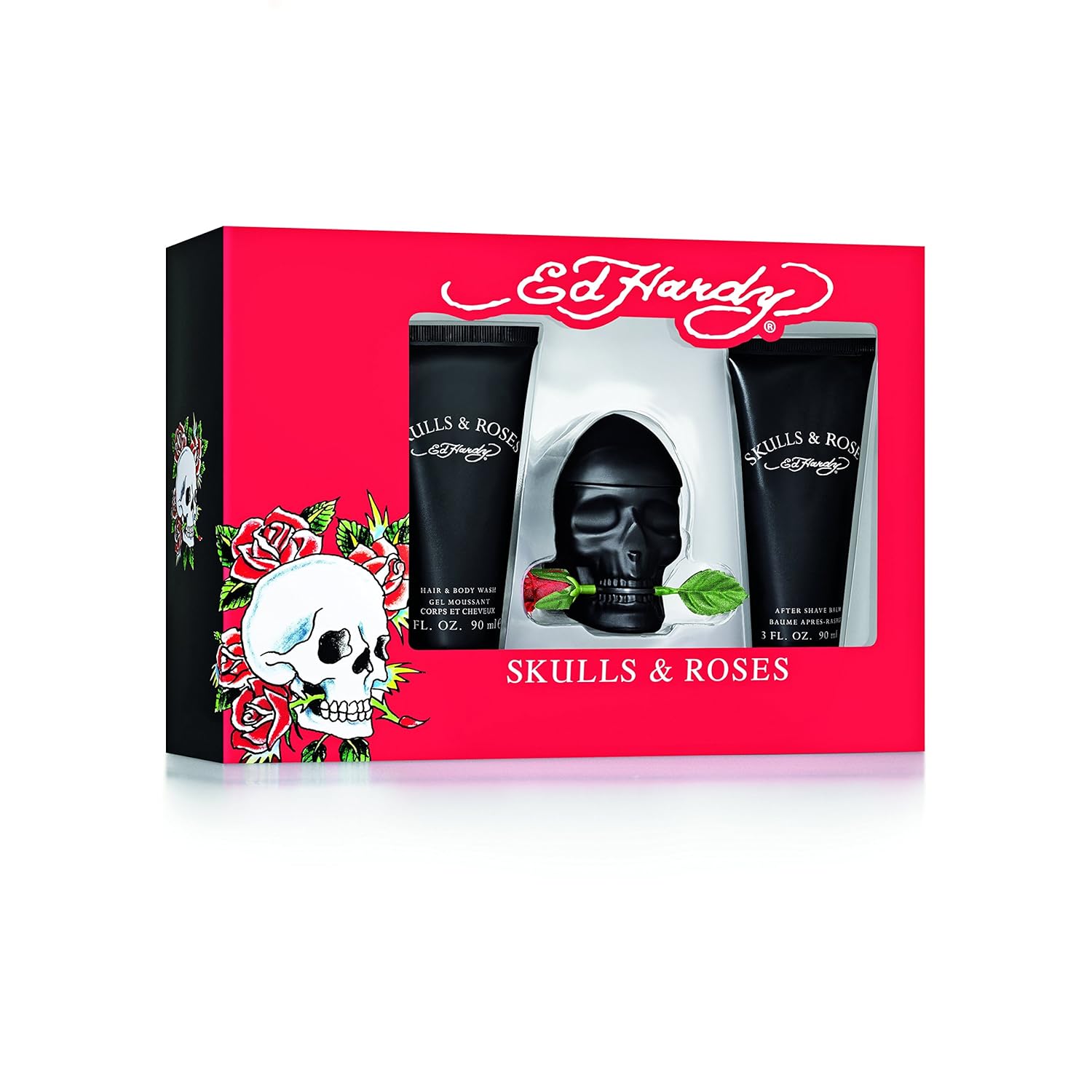 Brandclub - Ed Hardy Skulls & Roses Men's Gift Set