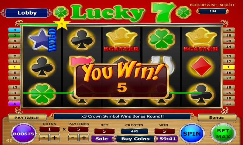 Lucky Seven Slots - App on Amazon Appstore