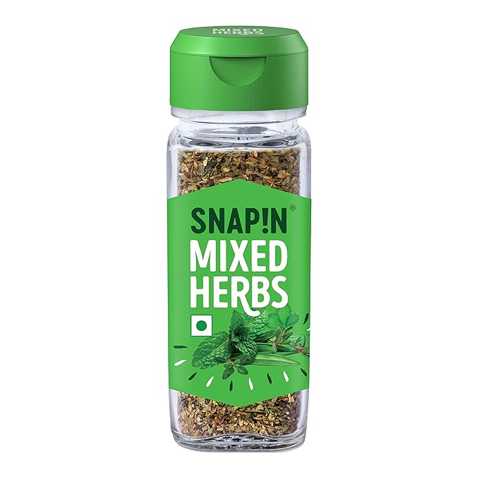 Snapin Mixed Herbs | 20g/25g/27g Glass Bottle | Italian Seasoning ...