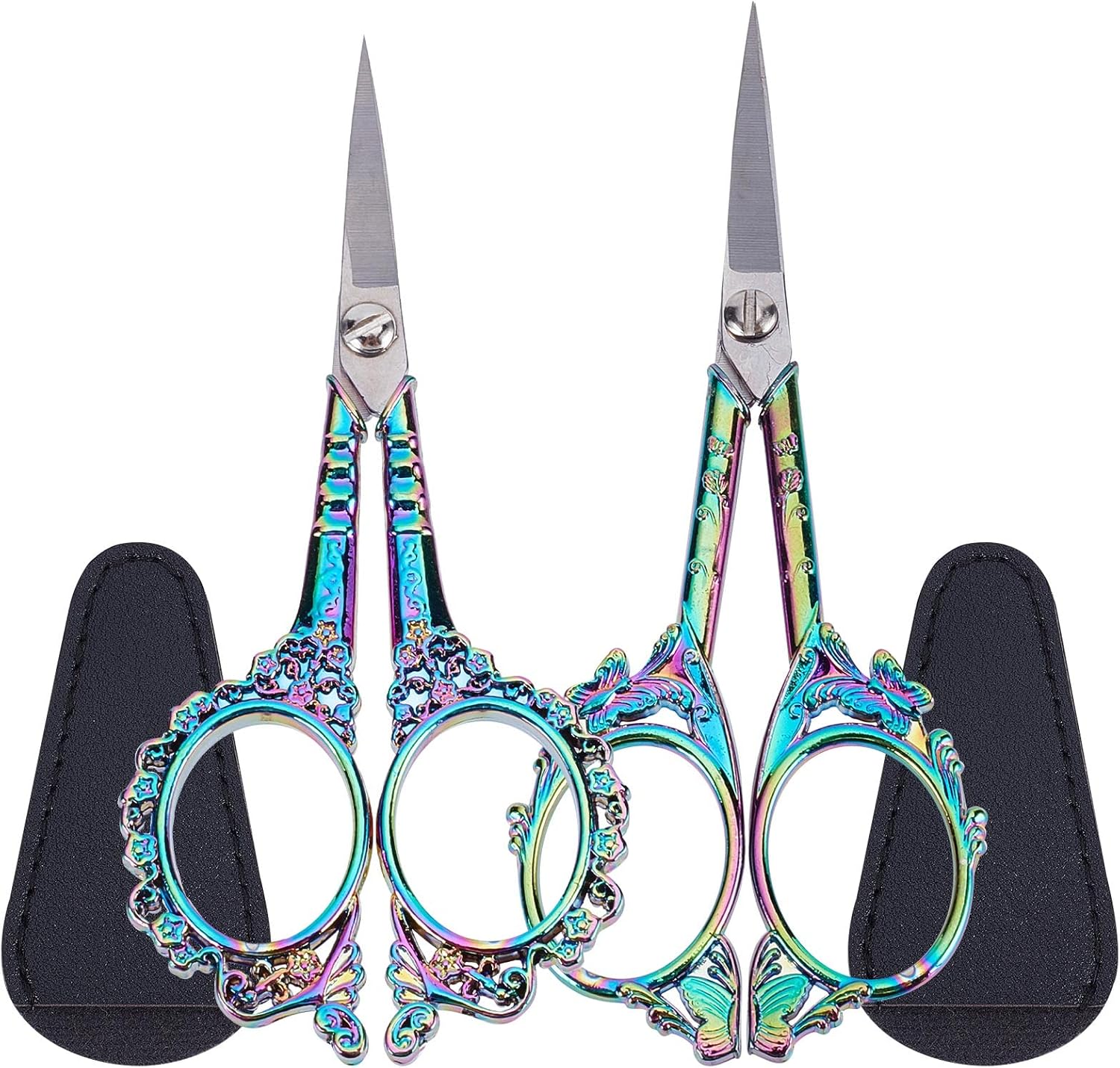Amazon.com: SUNNYCLUE 2Pcs Small Embroidery Sewing Scissors Detail ...