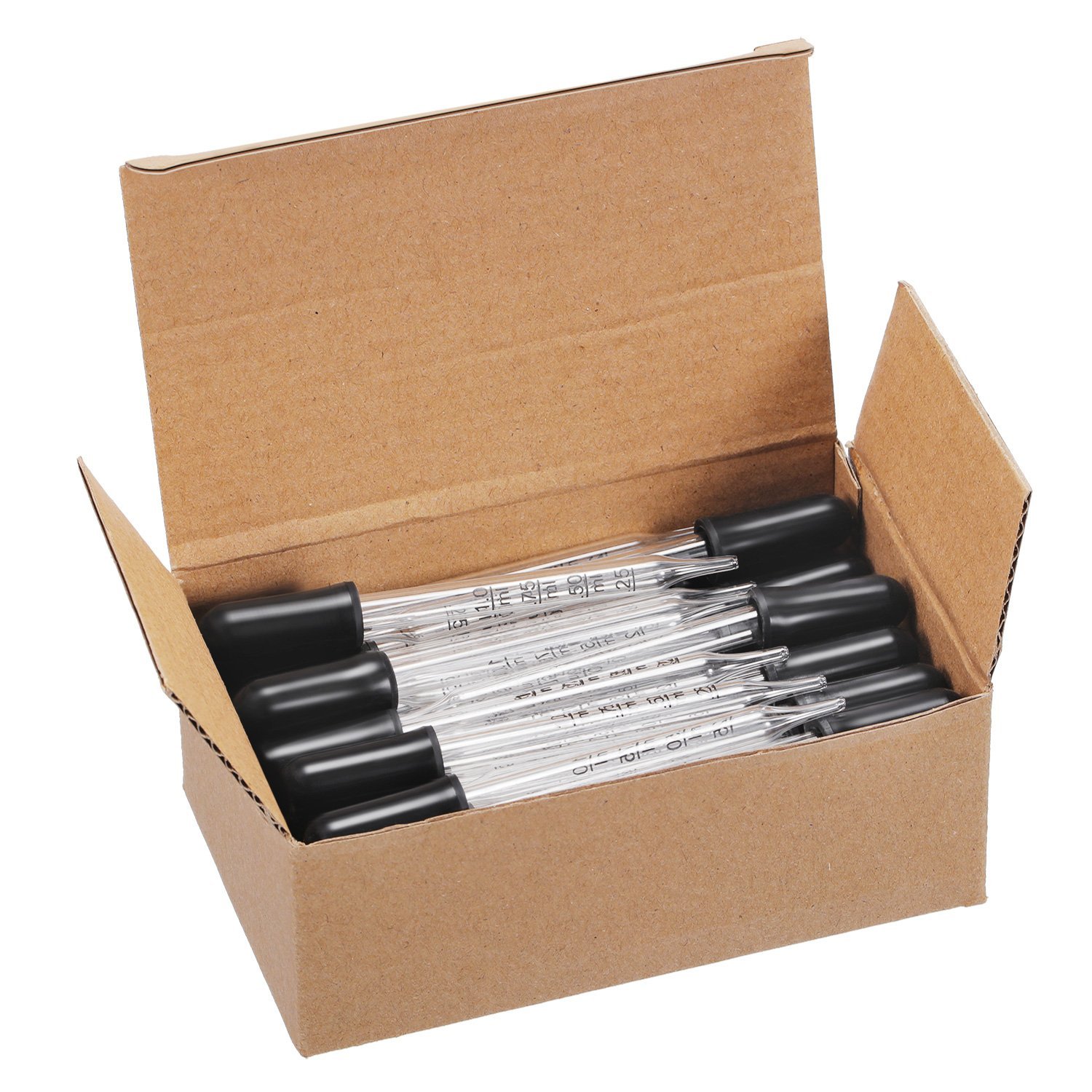 Snapklik.com : Glass Liquid Droppers, 1 Ml Essential Oil Dropper ...