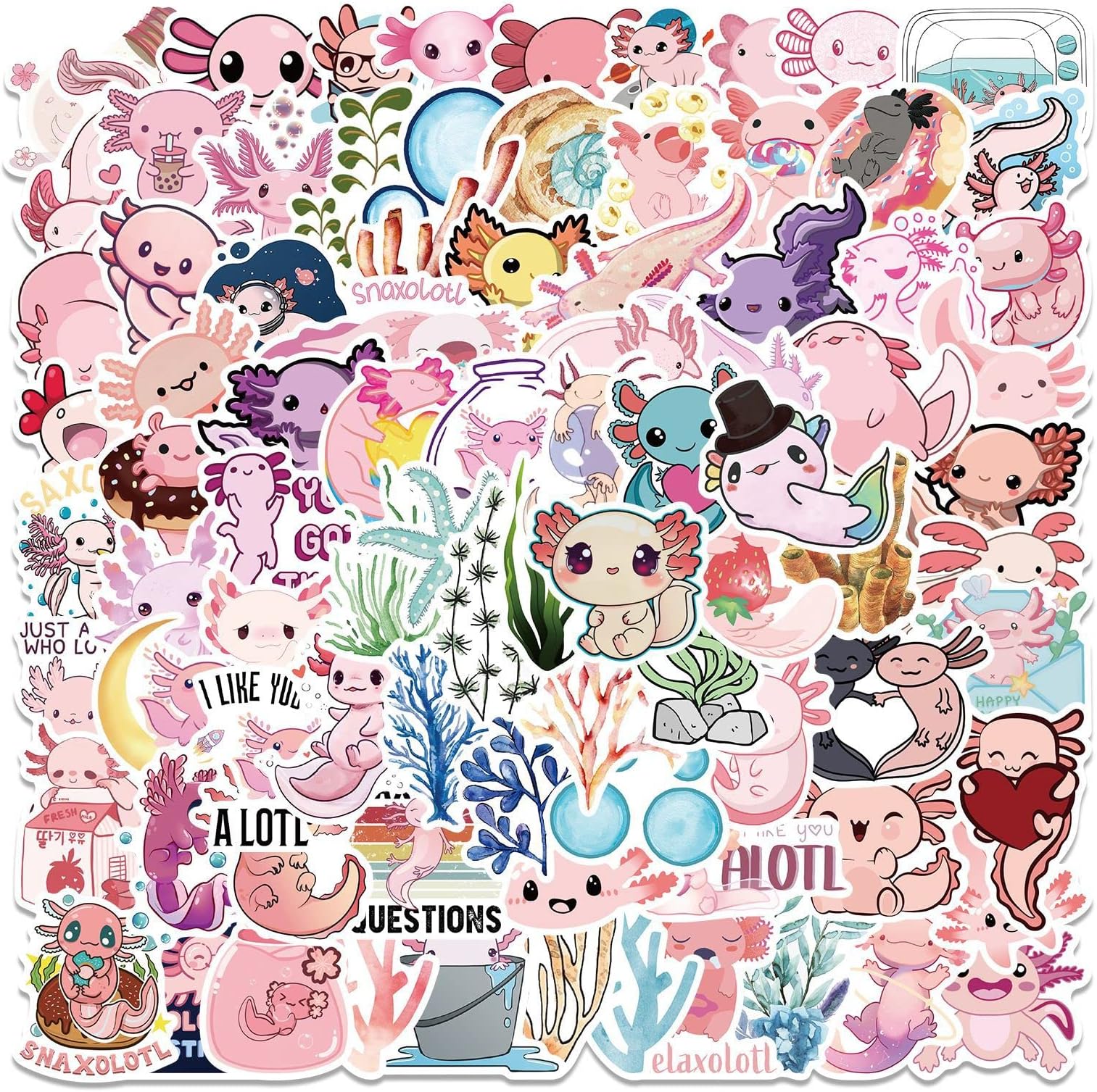 Amazon.com: 50pcs My Melody Stickers Pack 50Pcs, Cute Stickers for Kids ...