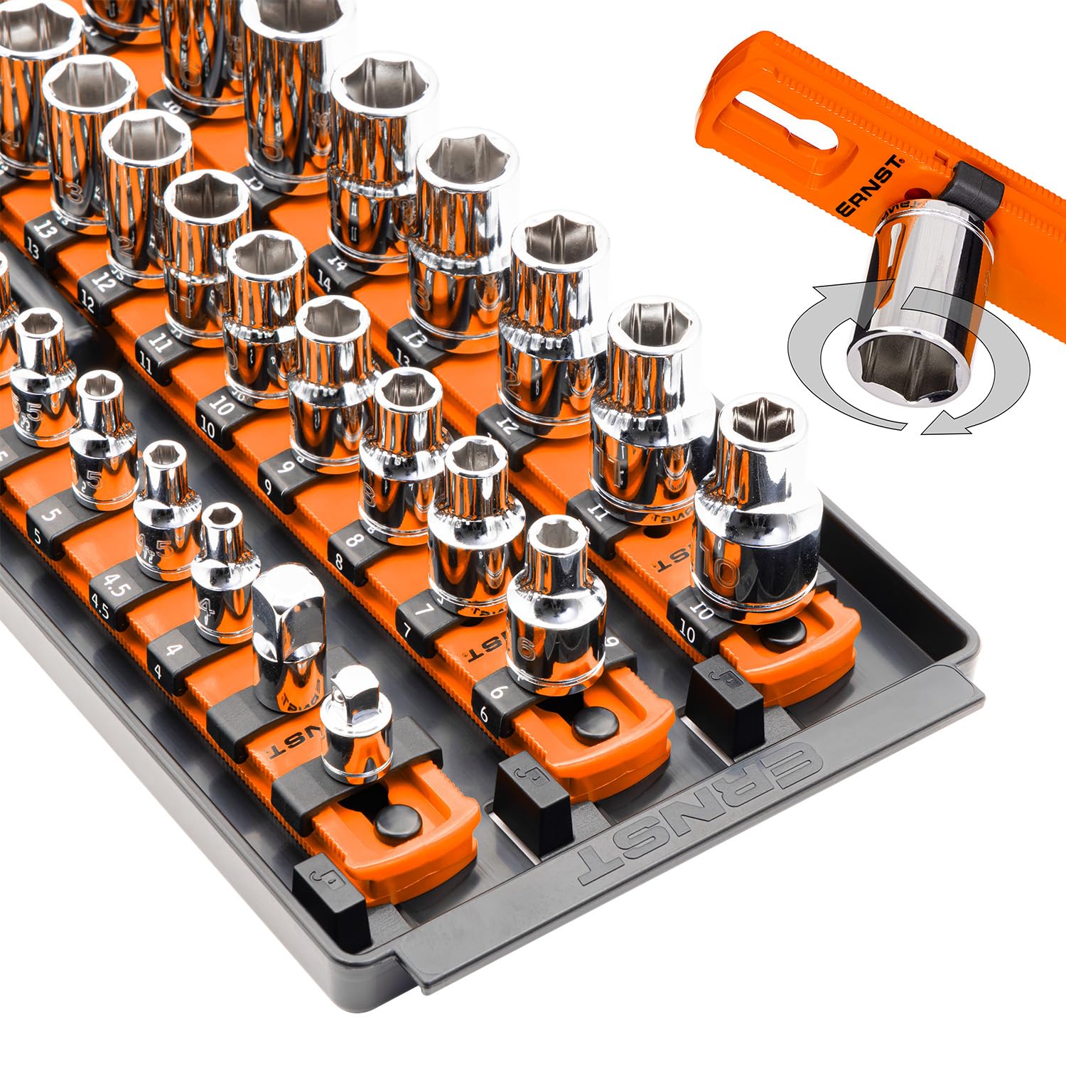 Snapklik.com : Ernst Manufacturing 8482 Socket Boss 3-Rail Multi-Drive ...