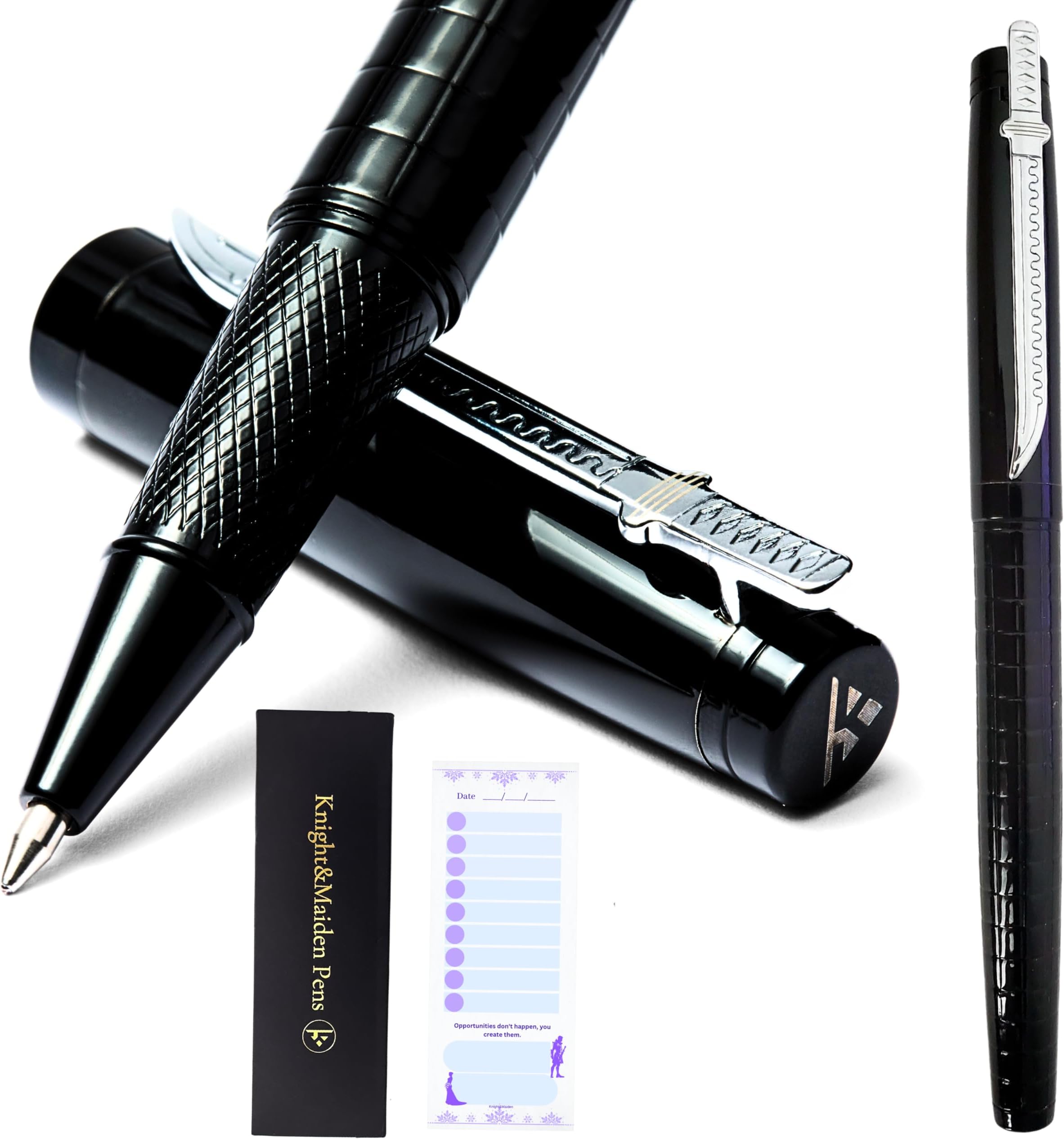 Amazon.com: knishk Luxury pen gift set - sword pens - one peice pens ...