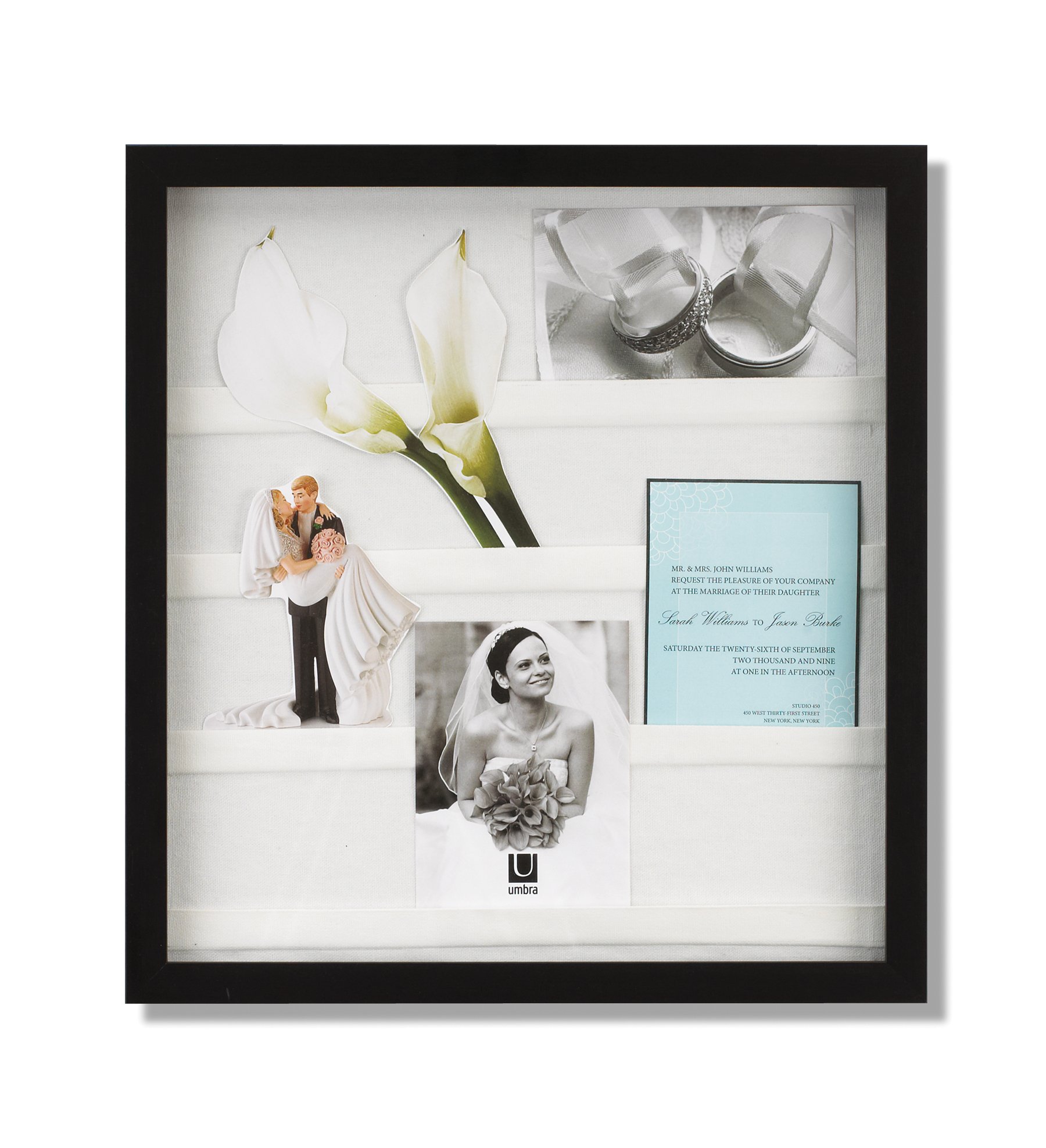 Umbra Envelope Shadow Box, Black : Amazon.co.uk: Home & Kitchen