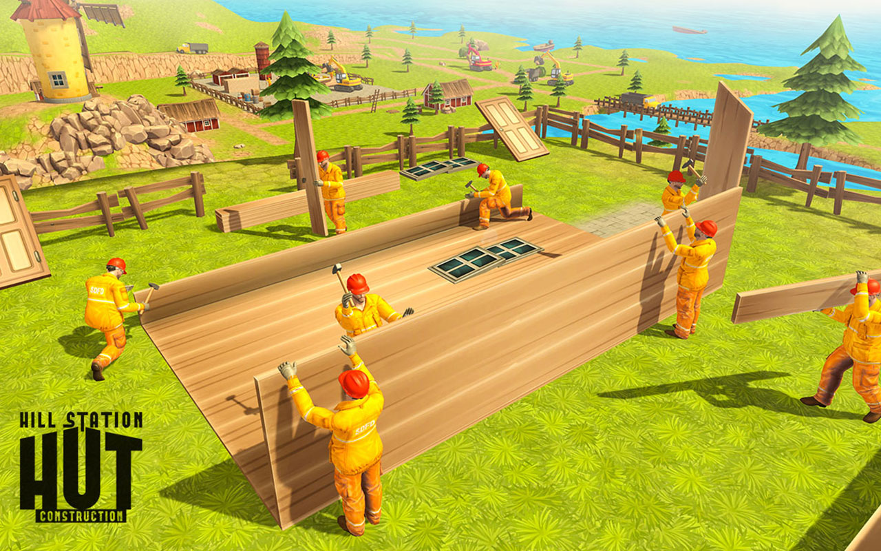 Jungle Hut Construction House- Building & Crafting - App on Amazon Appstore