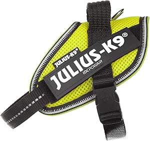 Julius-K9 IDC Powair Harness, Size: XS / Mini-Mini, Fluorescent Yellow ...