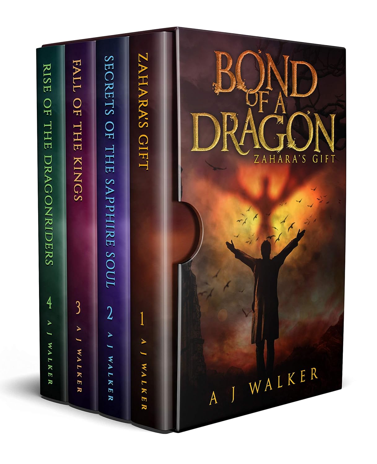 Bond of a Dragon Complete Series: Box Set eBook : Walker, A J: Amazon ...
