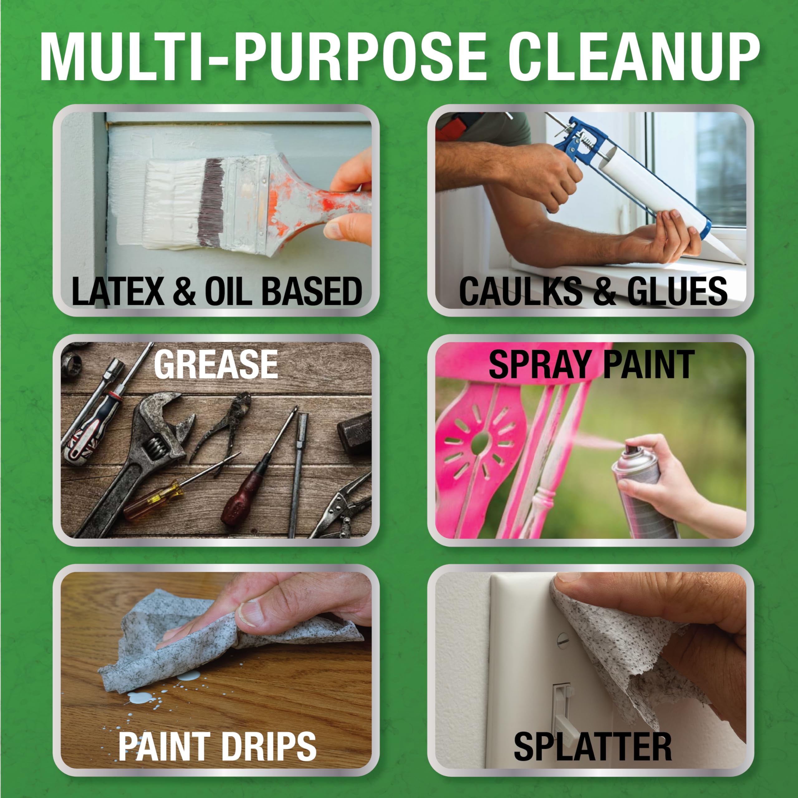 Snapklik.com : MiracleWipes For Paint Prep & Cleanup, Remove Tough ...