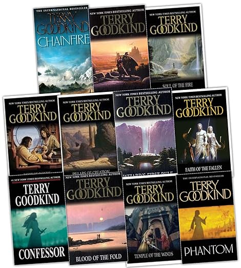 Terry Goodkind Sword of Truth 11 Books Collection Pack Set RRP: £103.58 ...
