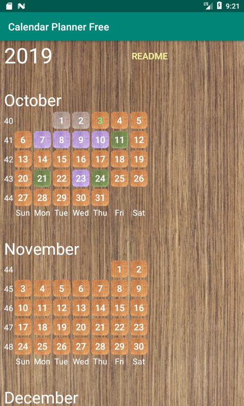 Calendar Planner Free - App on Amazon Appstore