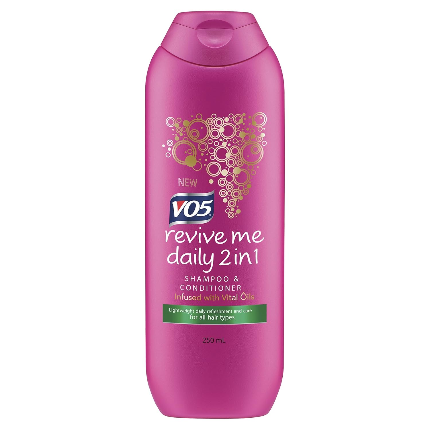 Amazon.com : VO5 Revive Me Daily 2in1 Shampoo 250ml : Beauty & Personal ...