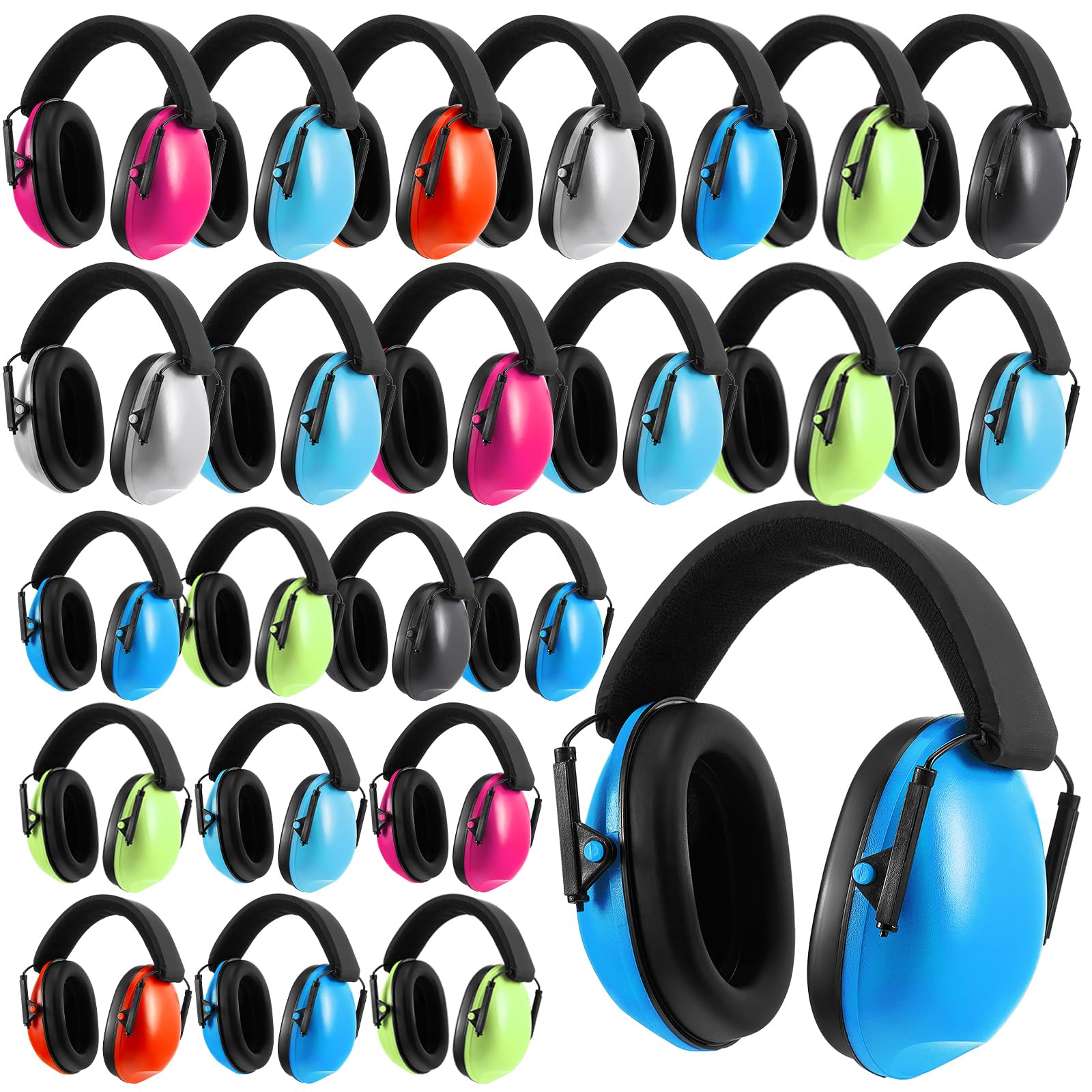 Amylove 24 Pcs Kids Ear Protection Noise Cancelling Headphones Noise ...