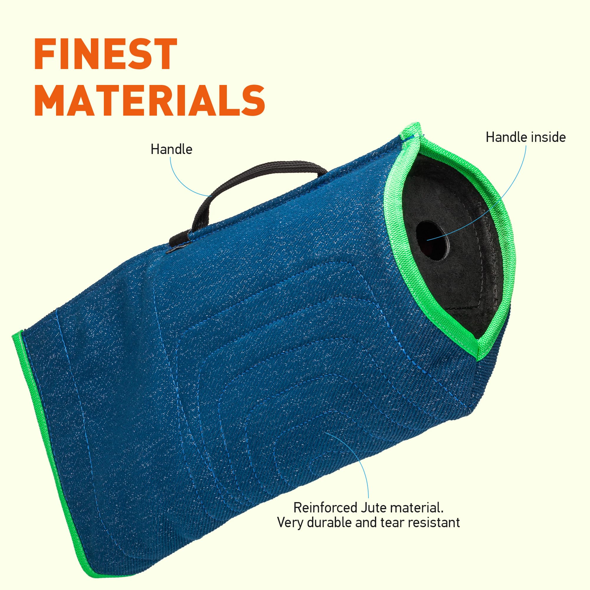 Snapklik.com : Synthetic Linen Puppy Bite Sleeve For Training ...
