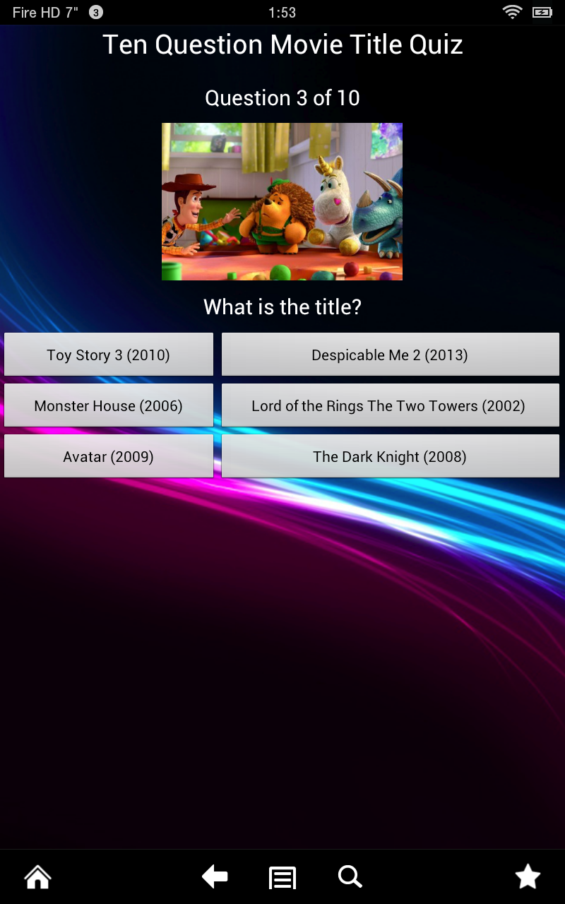 Aplicación Movie Title Quiz en Amazon Appstore