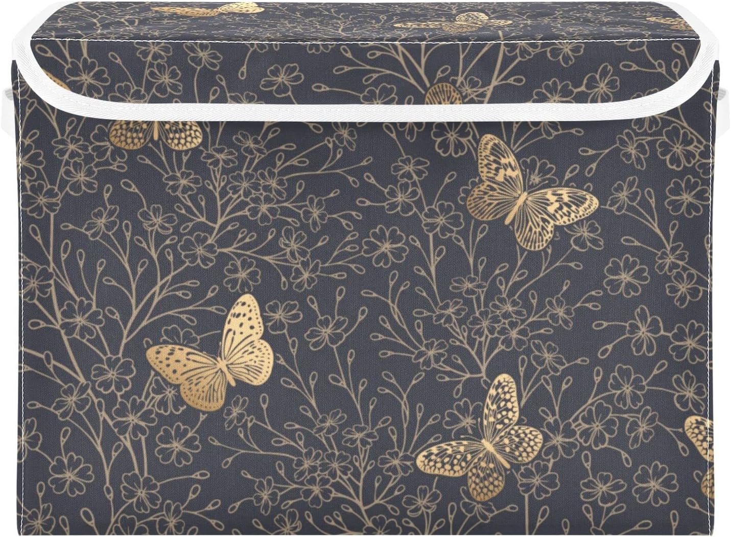 Amazon.com - Tatenale Collapsible Storage Bins with Lids Decorative ...