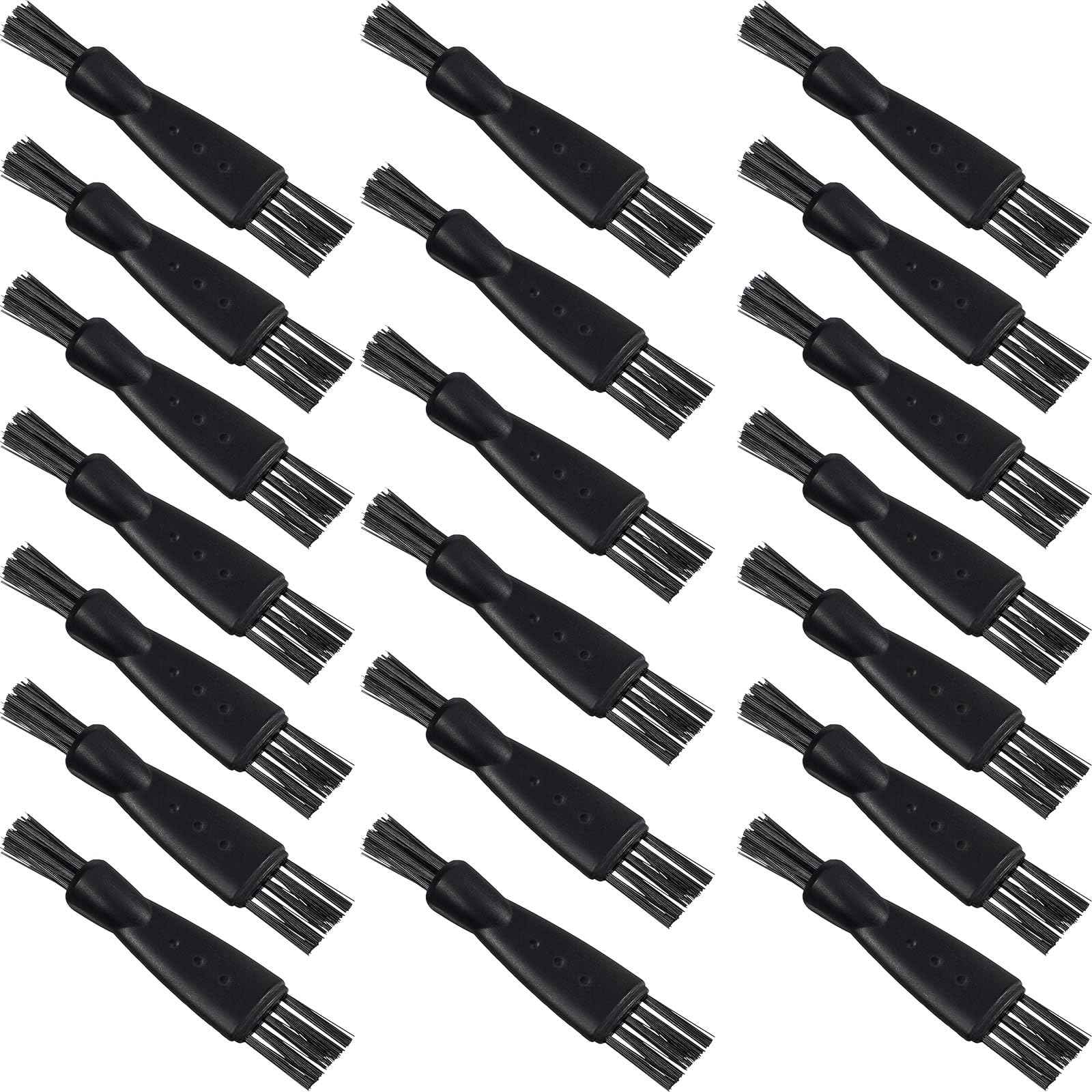 Amazon.com: Patelai 20 Pieces Shaver Brush Razor Cleaning Brush ...