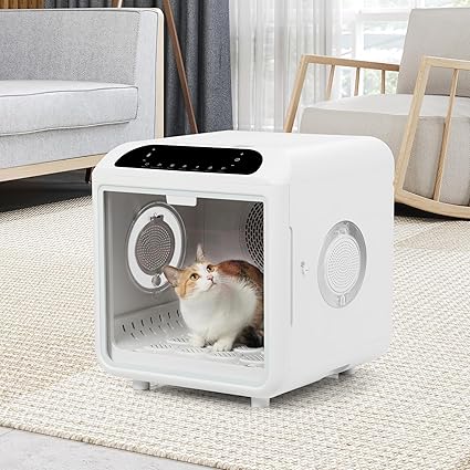 Amazon.com : COZIWOW 72L Large Pet Dryer Box, Automatic Ultra Quiet Cat ...