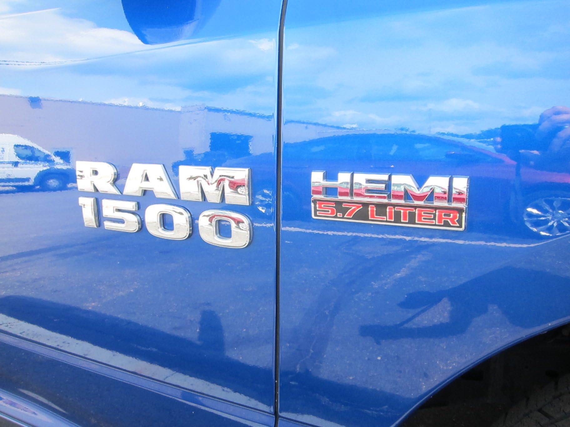 Amazon.com: Mopar Dodge Ram 1500 Decal Nameplate Emblem & 5.7 Liter ...