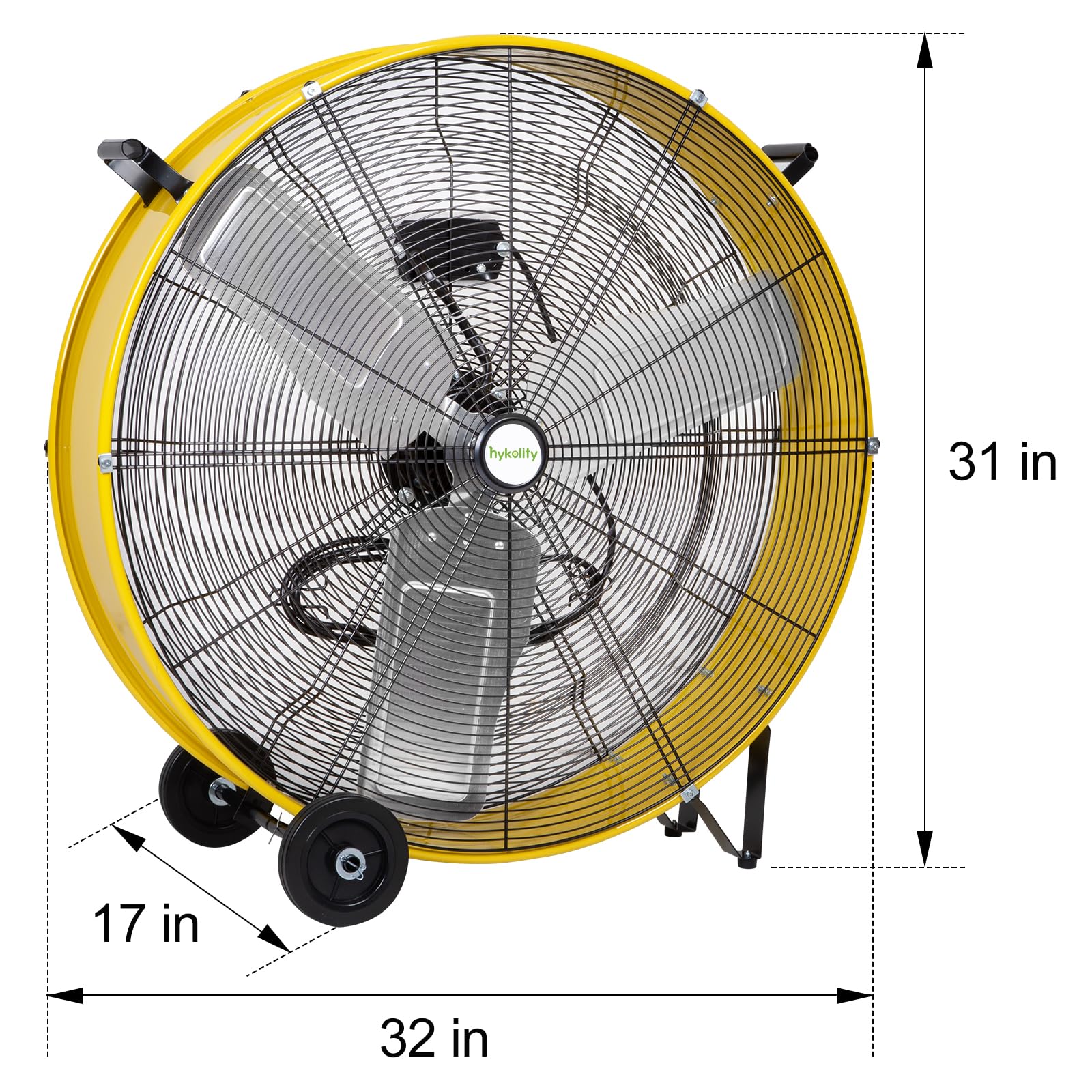 Snapklik.com : Hykolity 30in. 2-Speed 13000 CFM High Velocity Drum Fan ...