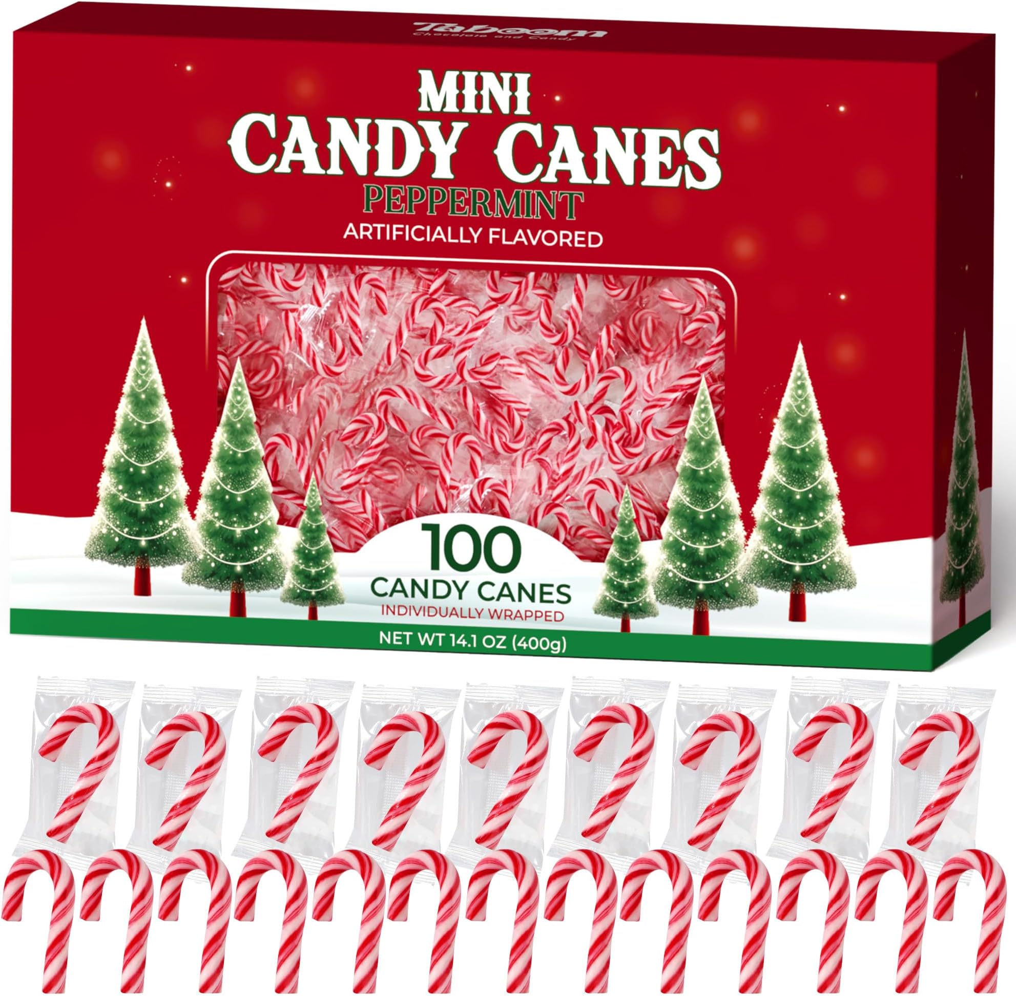 Amazon.com: Brach's Mini Candy Canes, 100 ct Carton