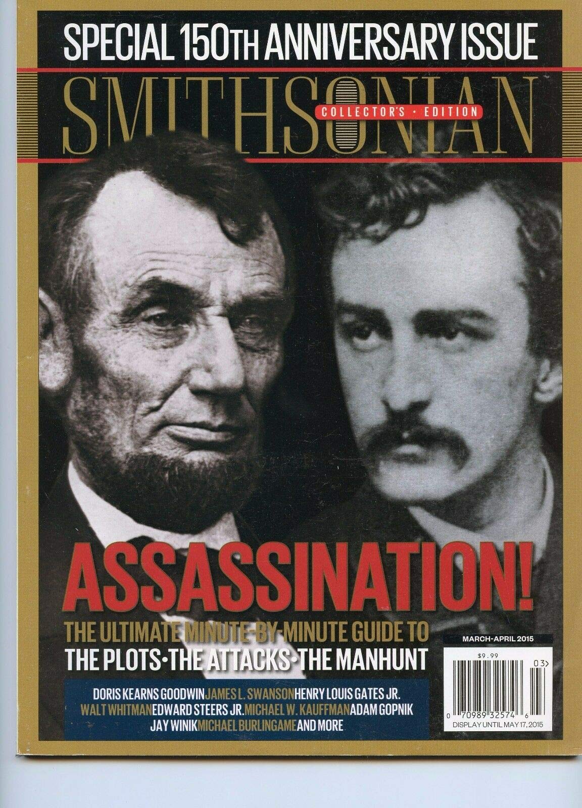 SMITHSONIAN MAGAZINE MARCH 2015, SPECIAL 150TH ANNIVERSARY COLLECTOR'S ...