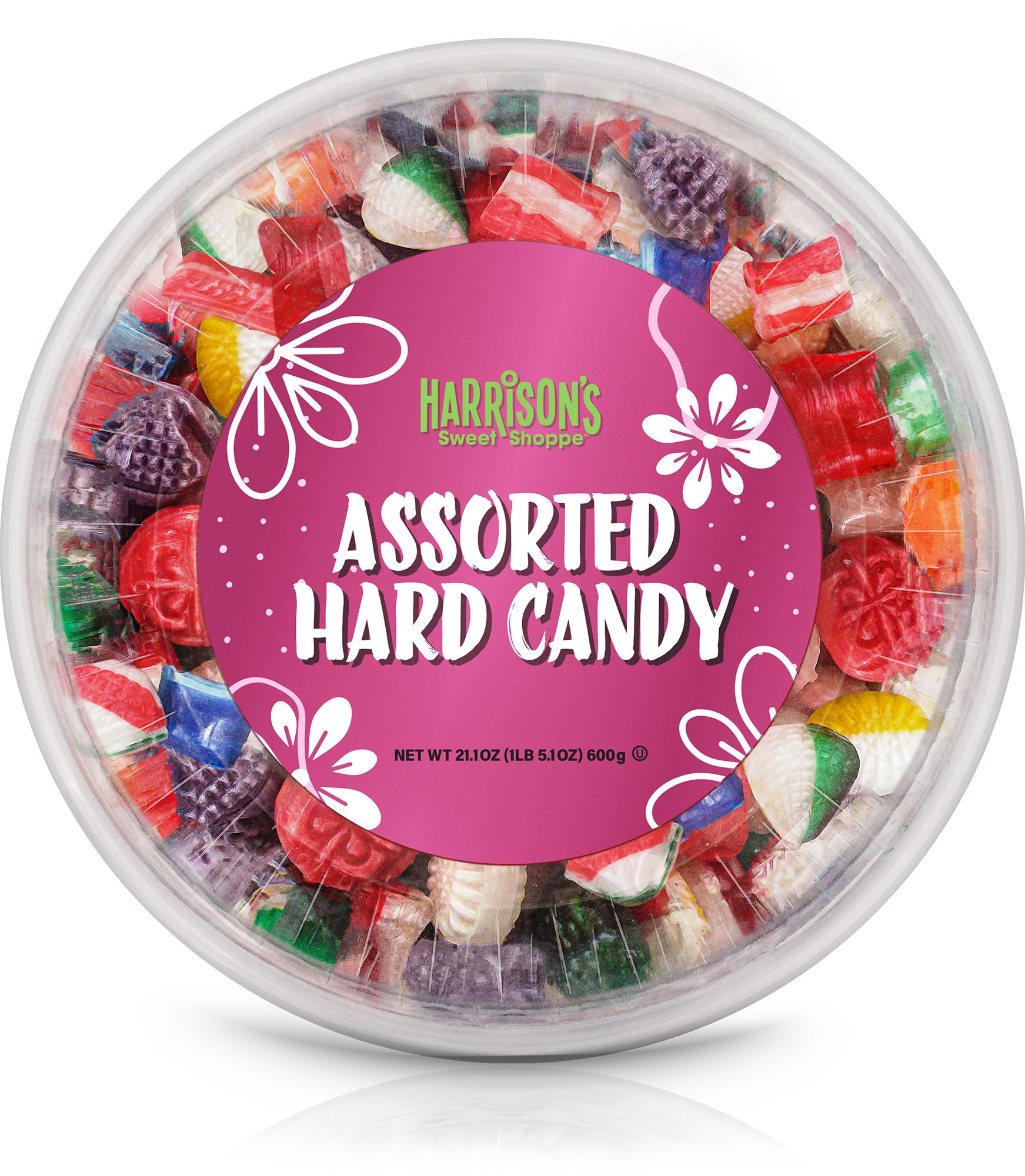 Amazon.com : Harrisons Assorted Hard Candy Mix, 21oz | Bulk Holiday ...