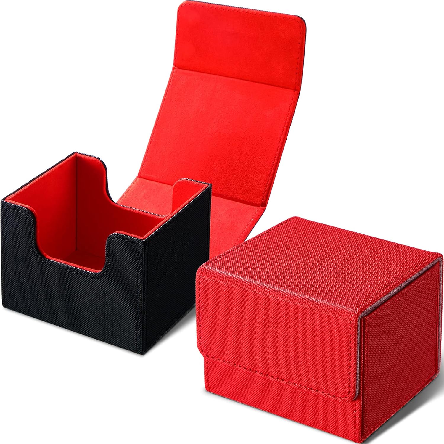 Buy 2 Boxes Leather Deck Card Boxes Large Size Fit 100 Plus Sleeved Buy 2 Boxes Leather Deck Card Boxes Large Size Fit 100 Plus Sleeved