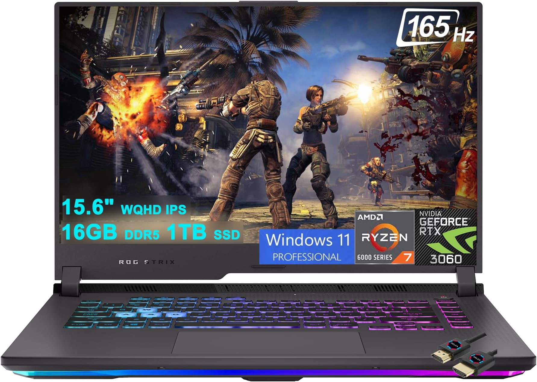 Amazon.com: ASUS ROG Strix G15 Gaming Laptop Advantage Edition, 15.6 ...