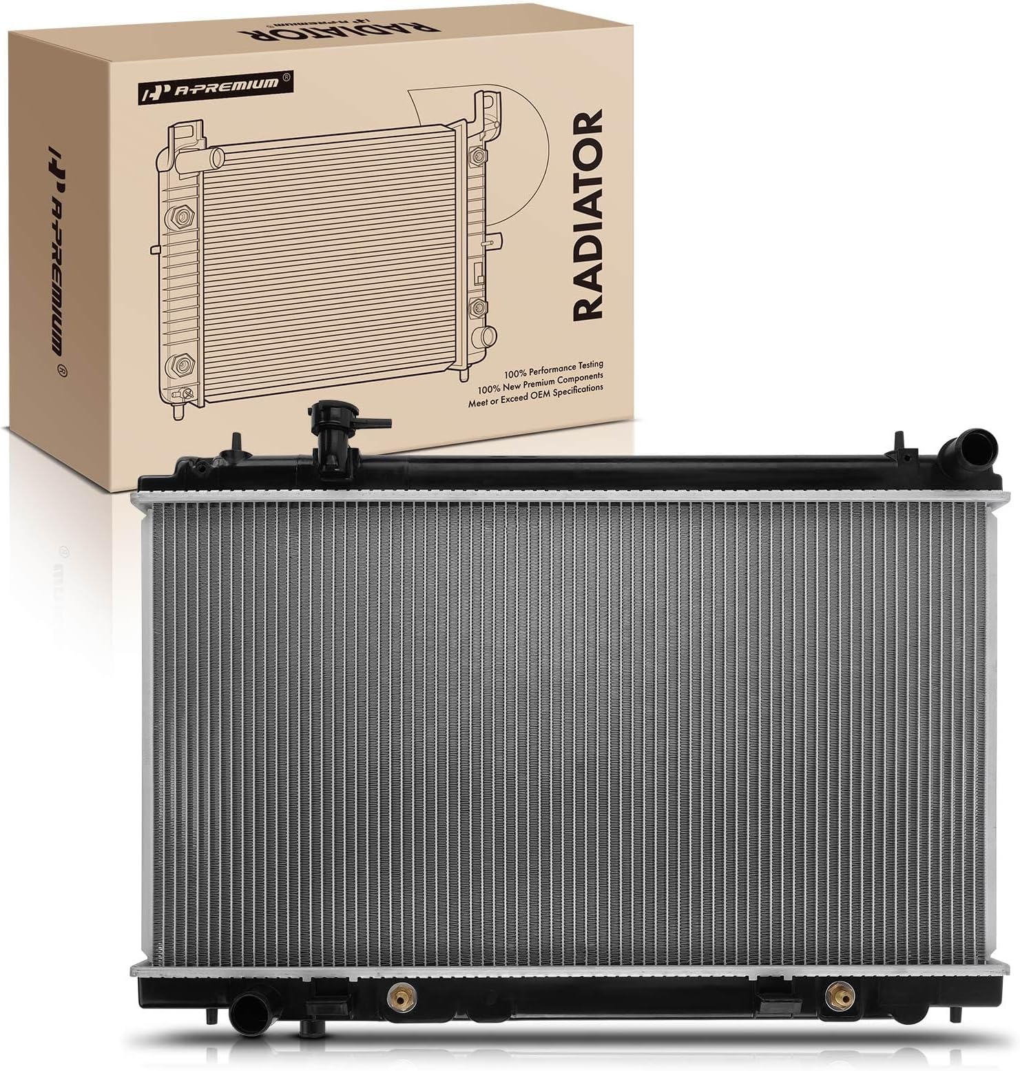 Amazon.com: A-Premium Engine Coolant Radiator with Transmission Oil ...