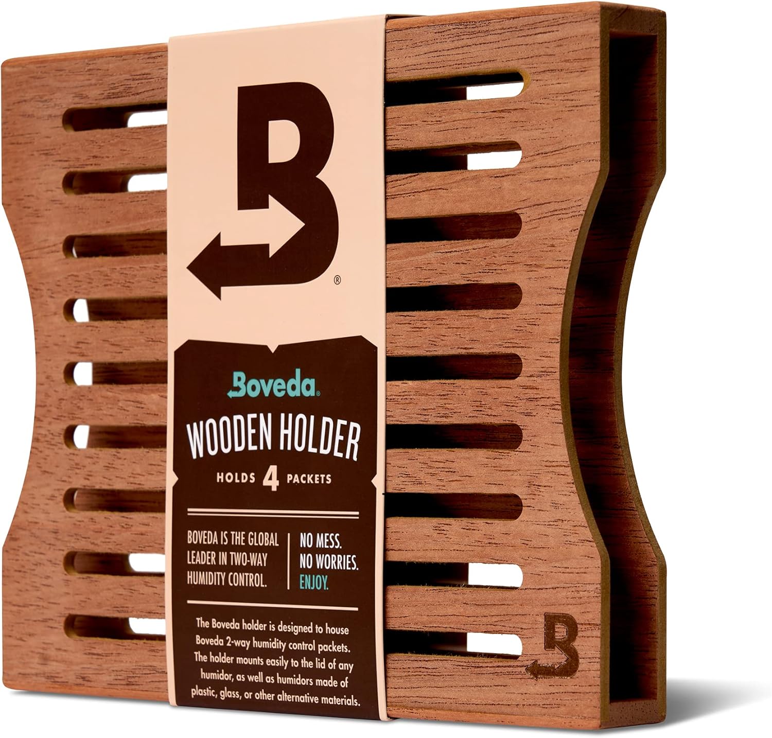 Amazon.com: Boveda Cedar Wooden Humidity Pack Holder - For Use With ...