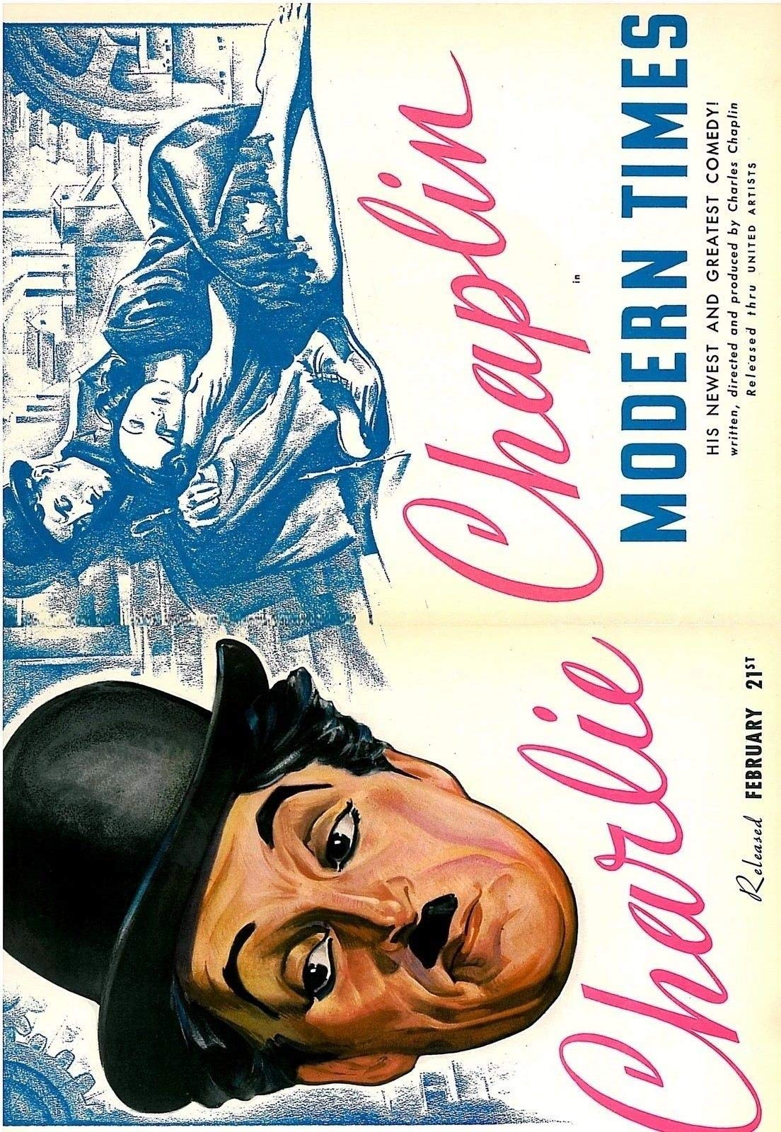Modern Times 1936 Poster