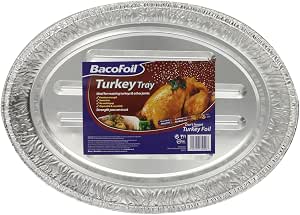 Baco Foil Turkey Roasting Tray (Pack of 8) : Amazon.co.uk: Grocery