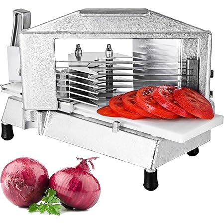 Amazon.com: Commercial Tomato Slicer 3/16" Heavy Duty Tomato Cutter ...
