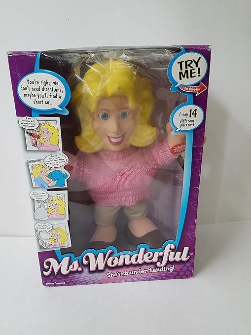 Amazon.com: Ms. Wonderful 11" Talking Doll : Toys & Games