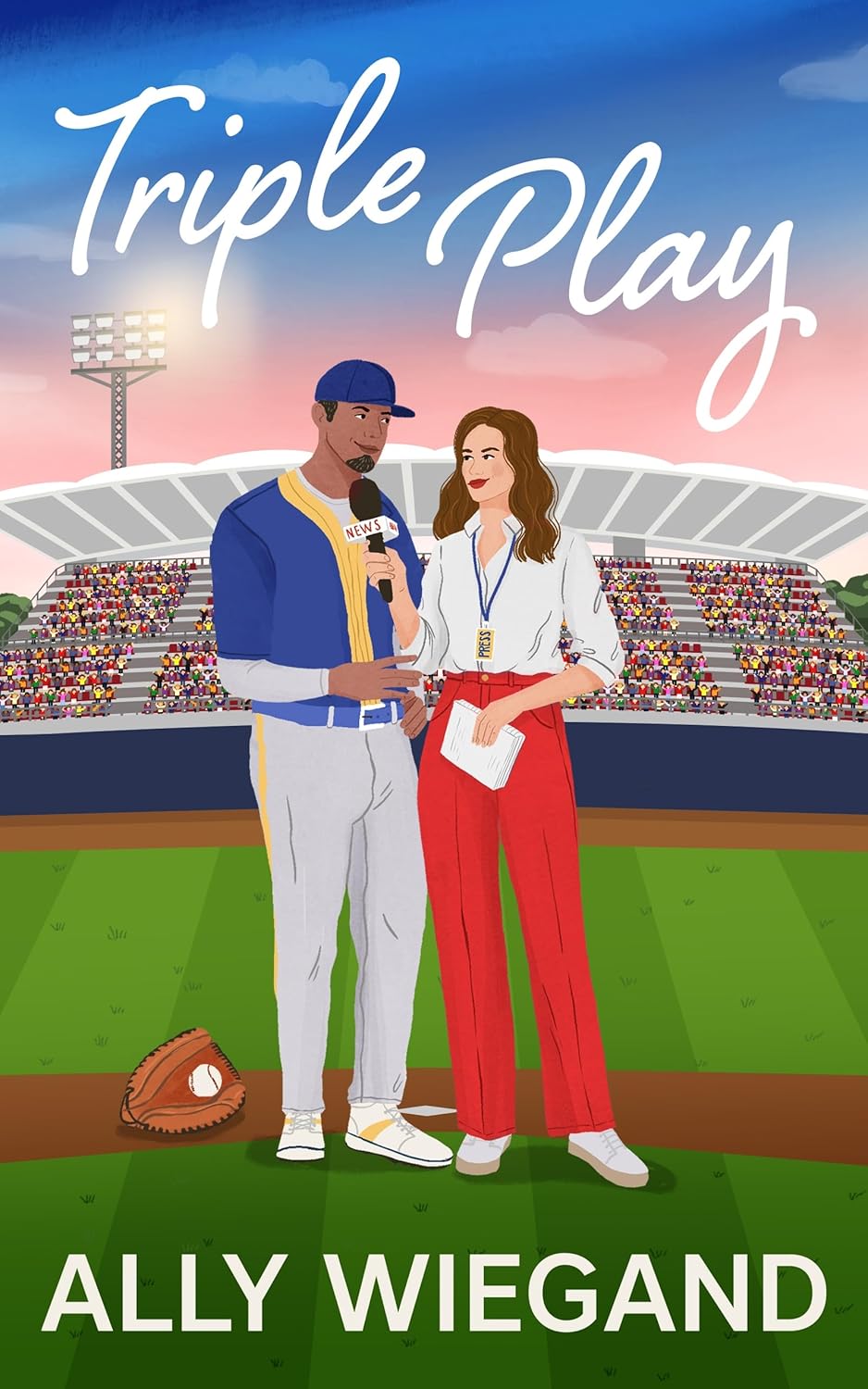 Triple Play: A steamy grumpy sunshine sports romance! (Chicago ...