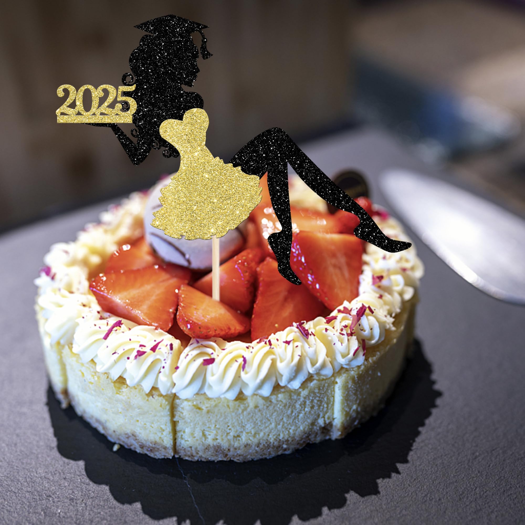 Graduation Decorations 2025 Girl 2025 Graduation Cake Topper - Pink ...