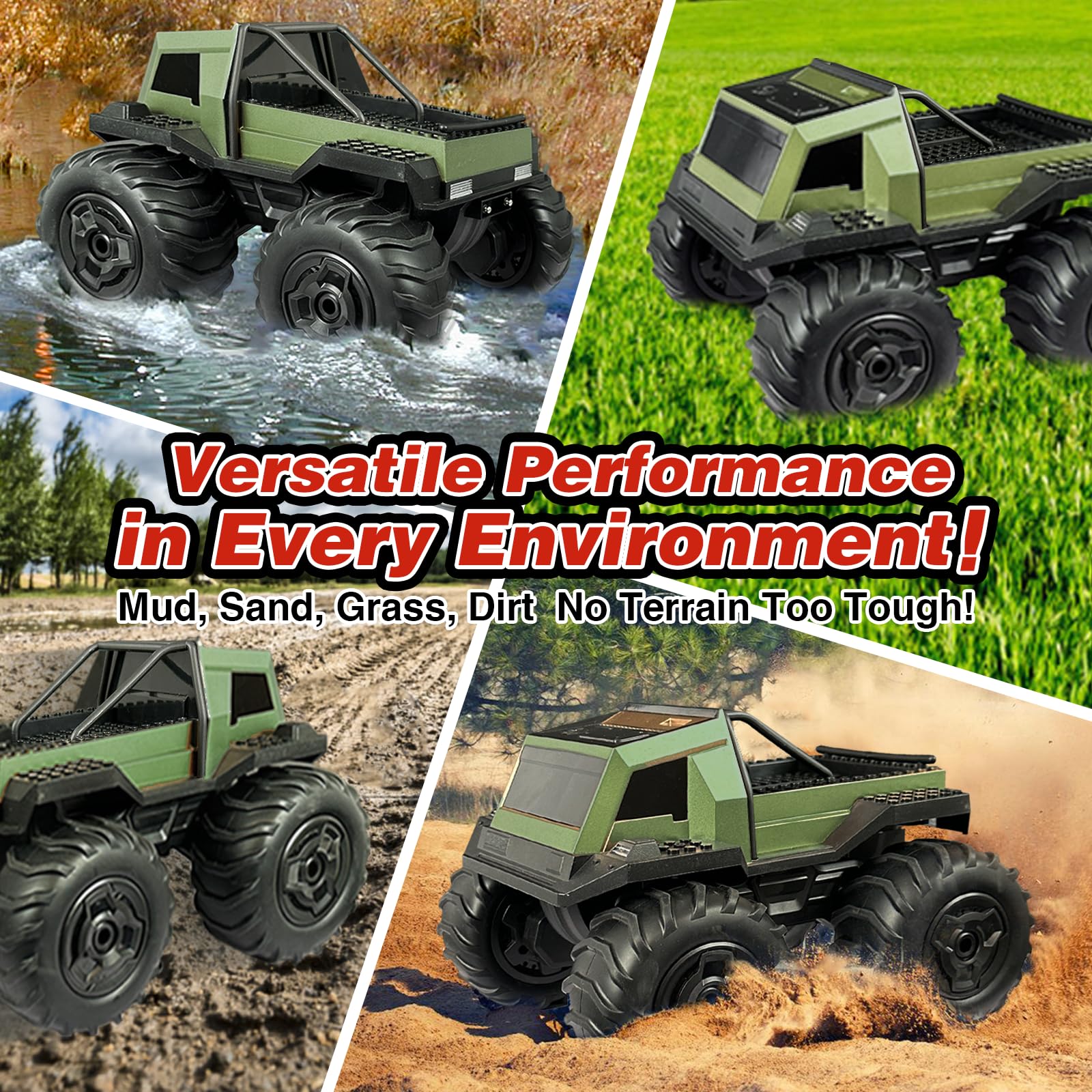 Snapklik.com : Rc Cybertruck Toy, All-Terrain Capability Remote Control ...