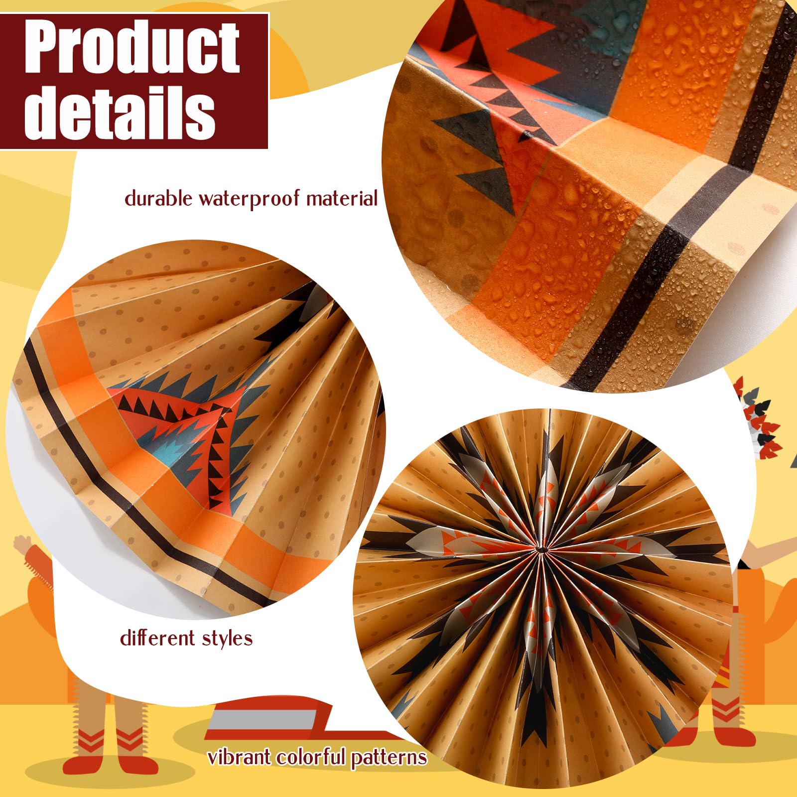 Snapklik.com : 18 Pcs Native American Heritage Month Day Hanging Paper ...