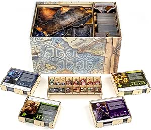 Amazon.com: Gaming Trunk Wooden Organizer for Gloomhaven 2nd Edition ...